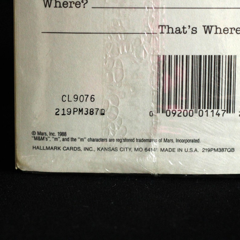 Vintage M&ms Party Invitations by Hallmark Cards Inc - Etsy