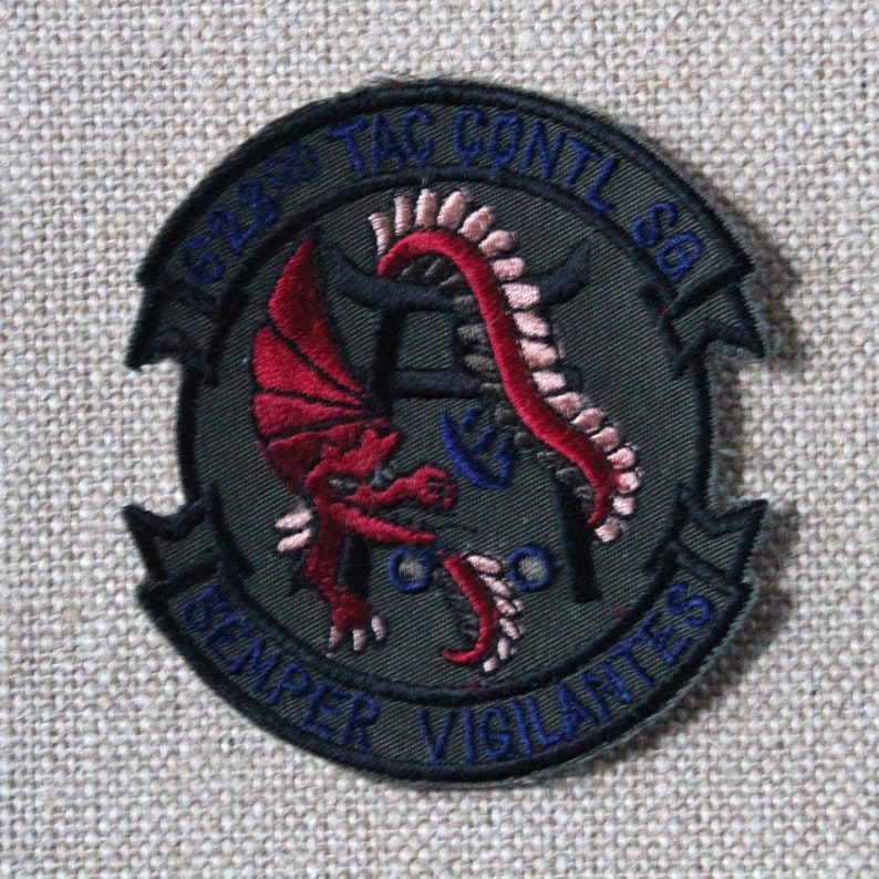 USAF 623rd Tactical Control Squadron Sew on Flight Suit Patch - Etsy