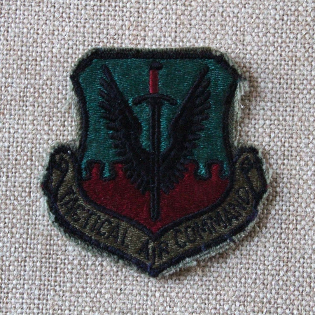 USAF Tactical Air Command Sew on Flight Suit Patch - USAF Major Command ...