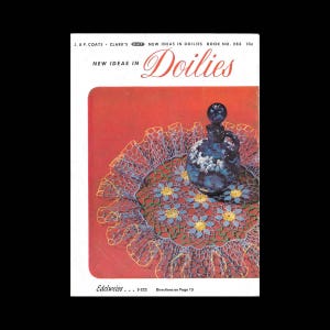 New Ideas in Doilies - Book No. 283 - Vintage Craft Booklet C. 1952 ...