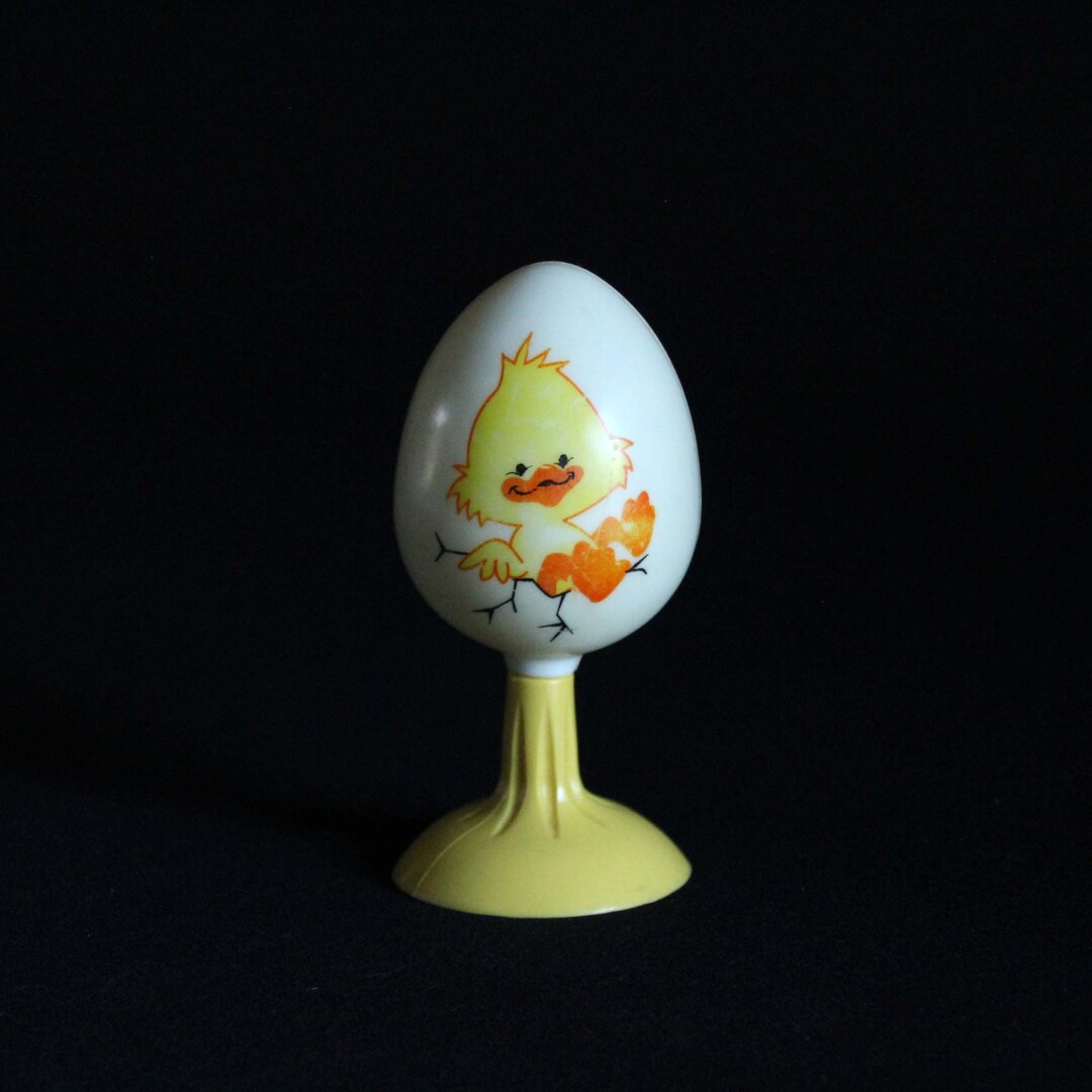 Vintage Egg Rattle With Chick by the First Years C. 1979 Hard Plastic ...