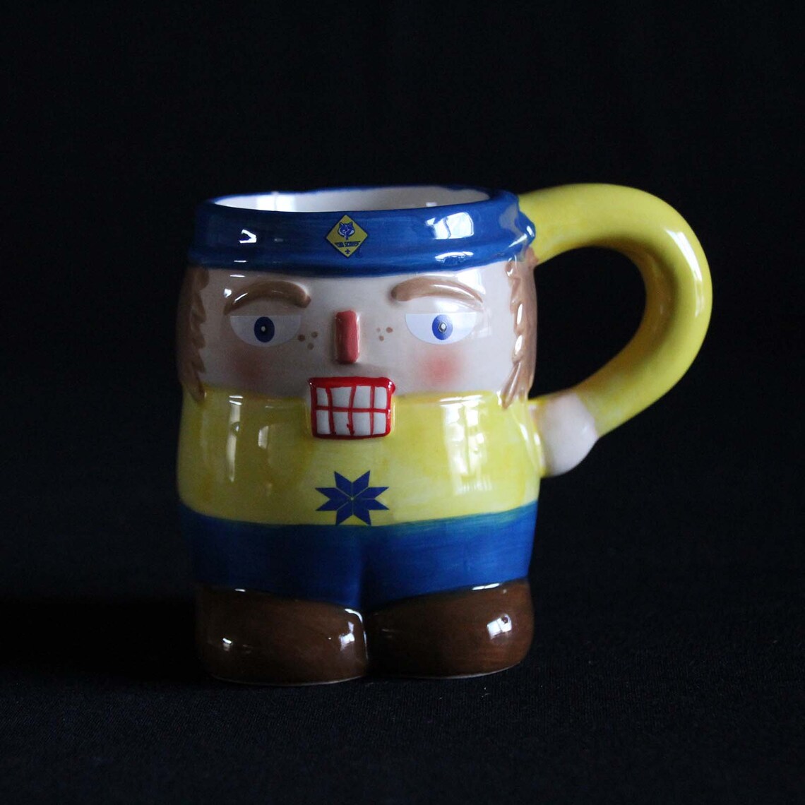 Cub Scout Nutcracker Mug - Vintage Children's Mug - Boy Scouts of ...