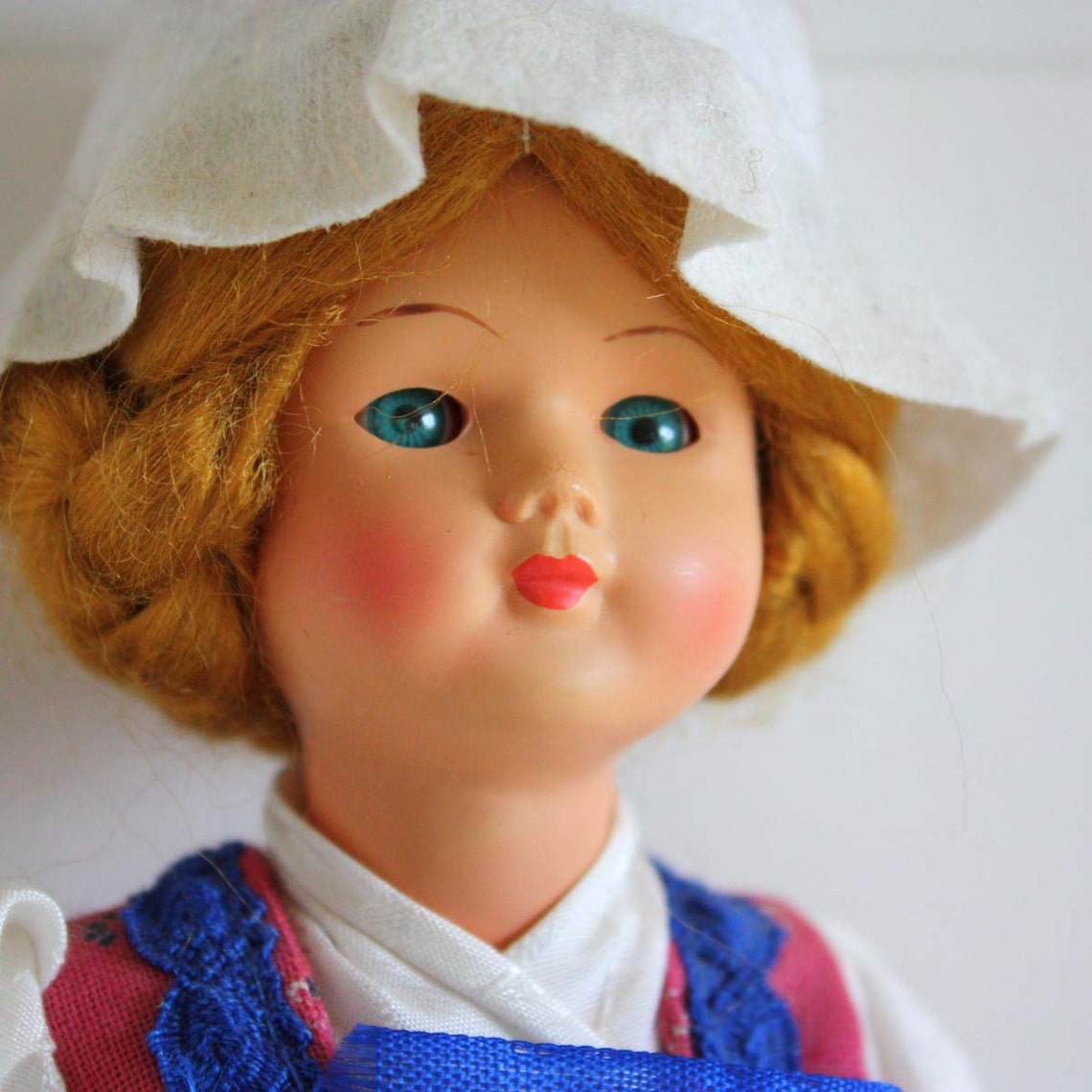 Vintage Mid Century Hard Plastic Doll | Etsy