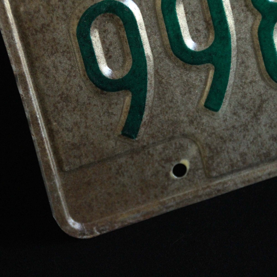 Indiana Truck License Plate 1986 - Commercial Truck - Automobile - Car ...