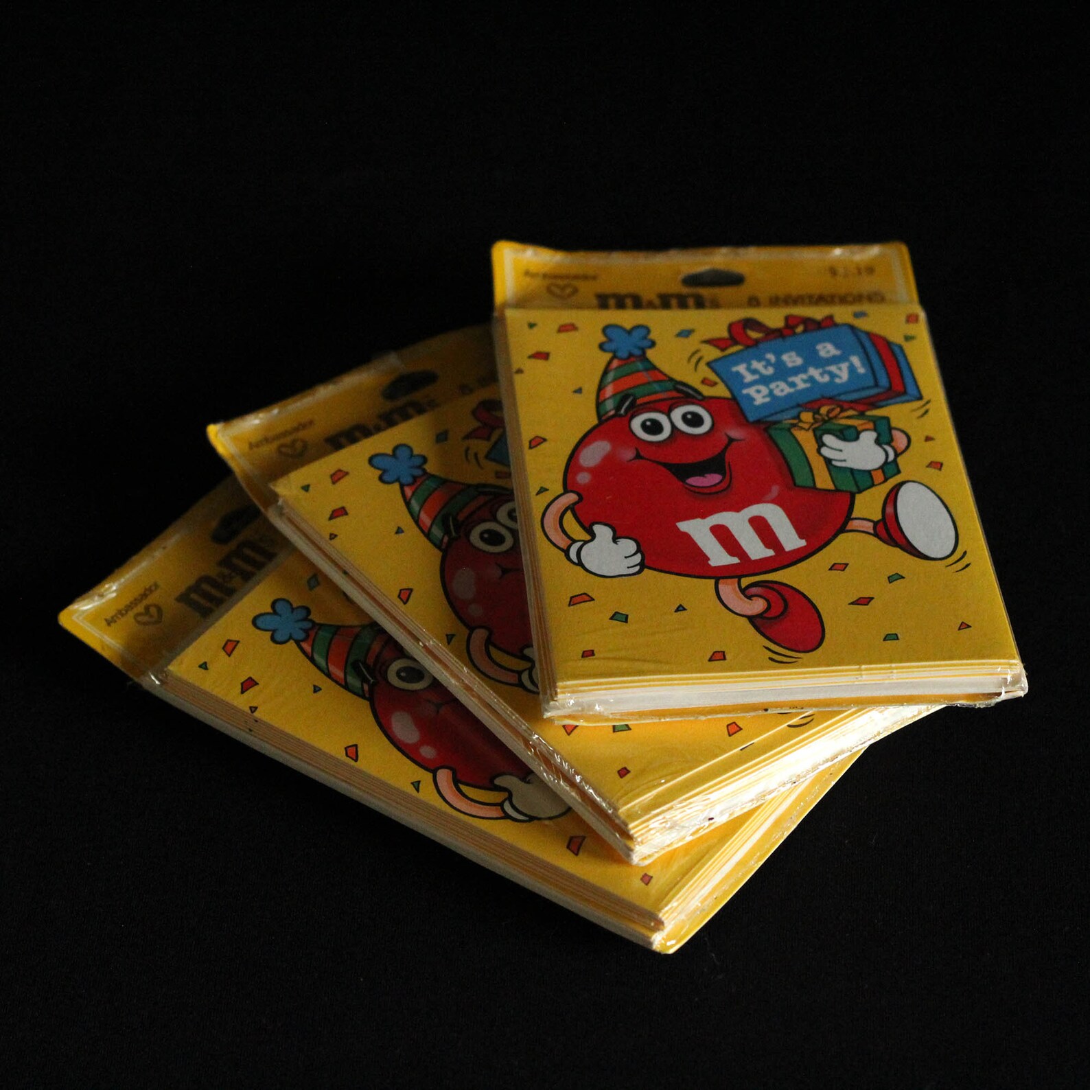 Vintage M&ms Party Invitations by Hallmark Cards Inc | Etsy