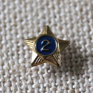 Boy Scouts 2 Year Service Star Pin - Uniform Pin - Collectible - Boy ...