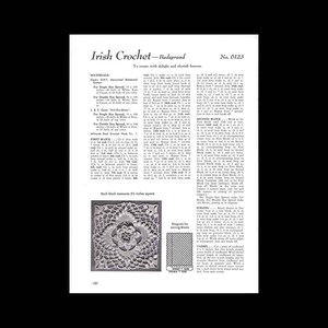 Old and New Favorites - Coats and Clark's Crochet Book 269 - Vintage ...