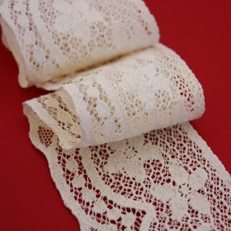 Cream Vintage Lace 3 Inches Wide - Etsy