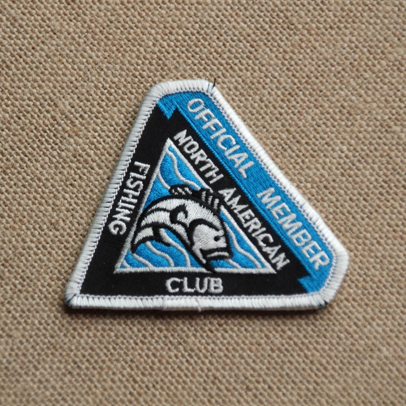 North American Fishing Club Official Member Patch Badge - Etsy
