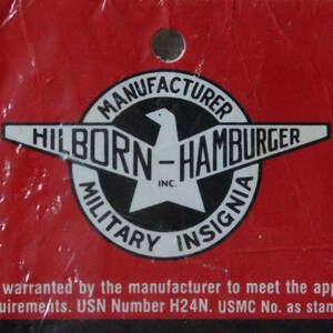 US Marine Corps Private First Class - Hilborn-hamburger Sew on Patches ...