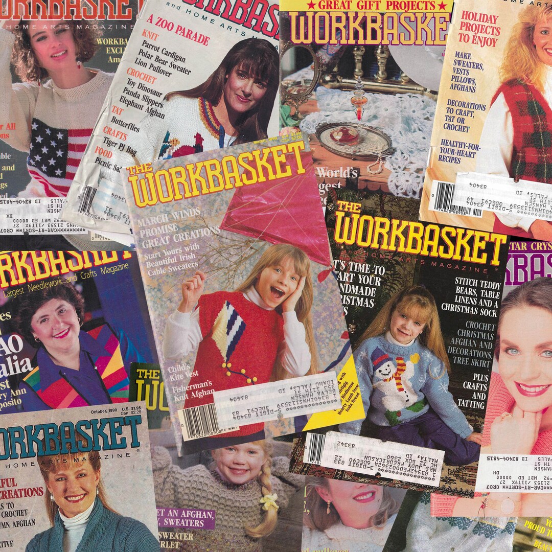 The Workbasket and Home Arts Magazine Issues - Vintage Magazines ...