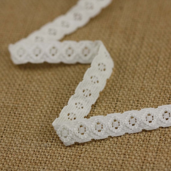 1.5 Yards of Vintage Lace in White 0.5 Inches Wide - Etsy
