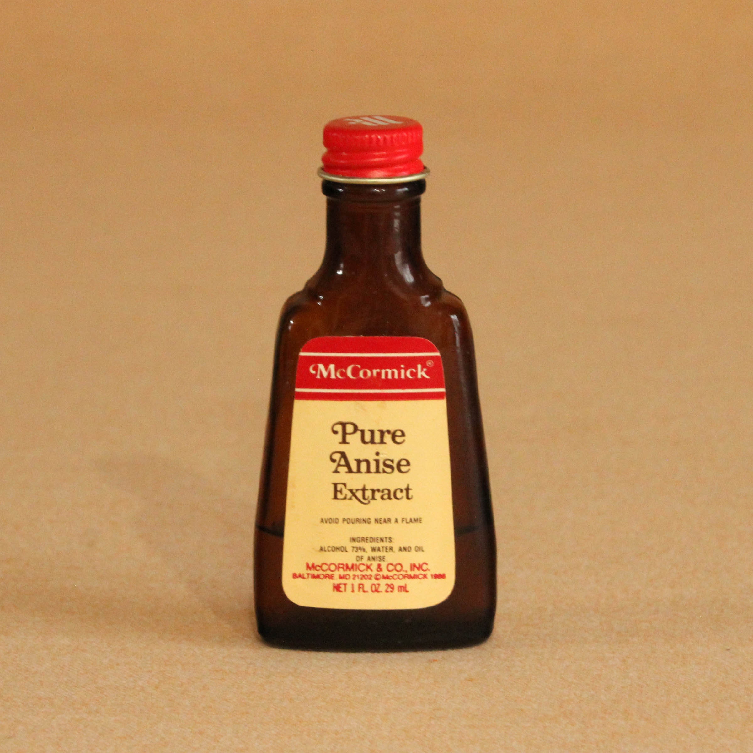 Mccormick Vanilla Extract Bottle