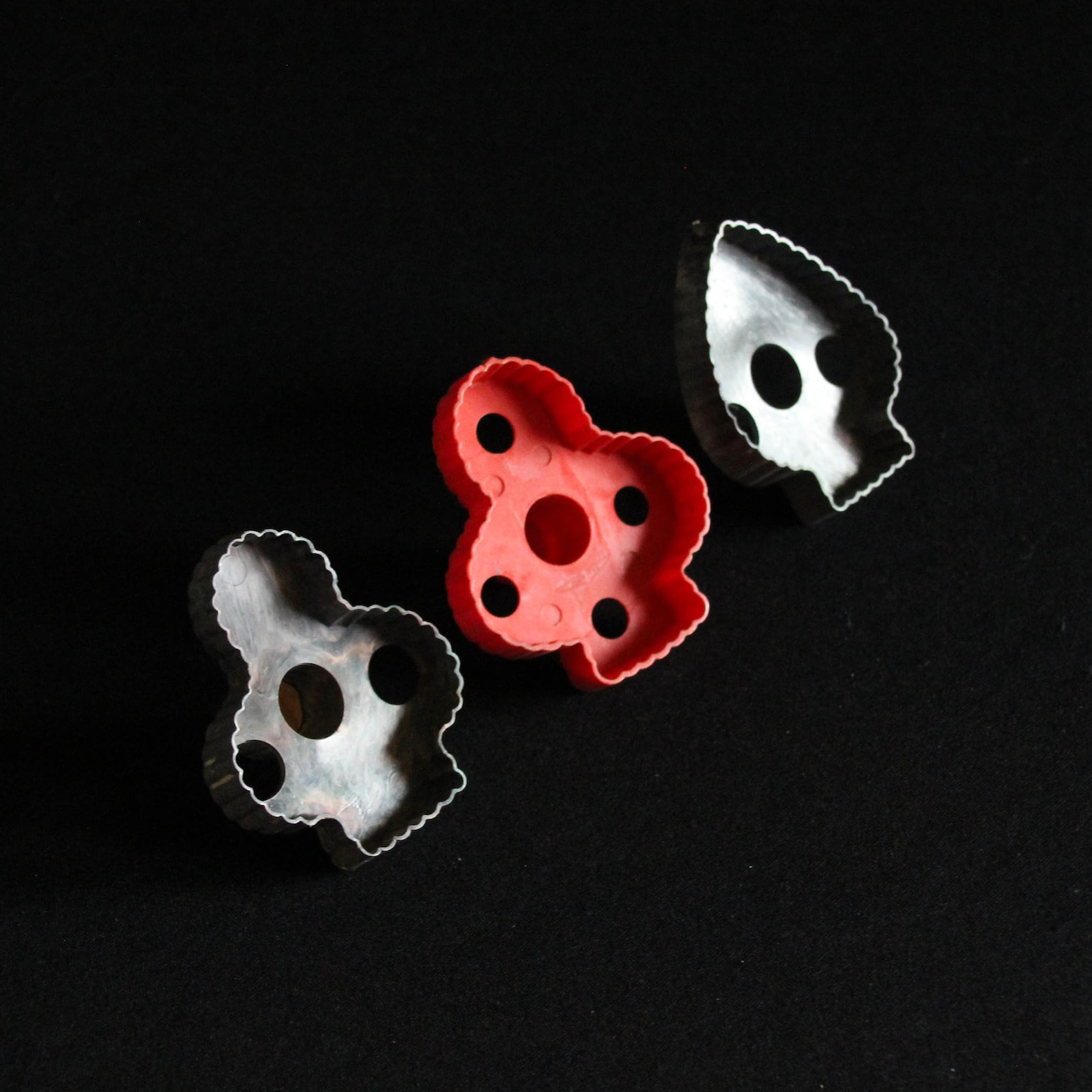 Vintage Plas-tex Melamine Playing Card Suit Cookie Cutters - Etsy