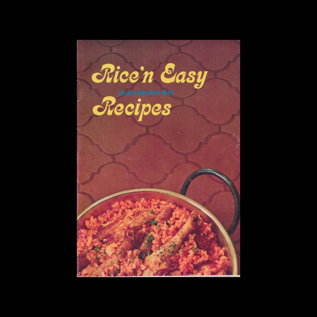 Rice 'n Easy Quick Brown Rice Recipes - Vintage Recipe Book - MJB Whole ...