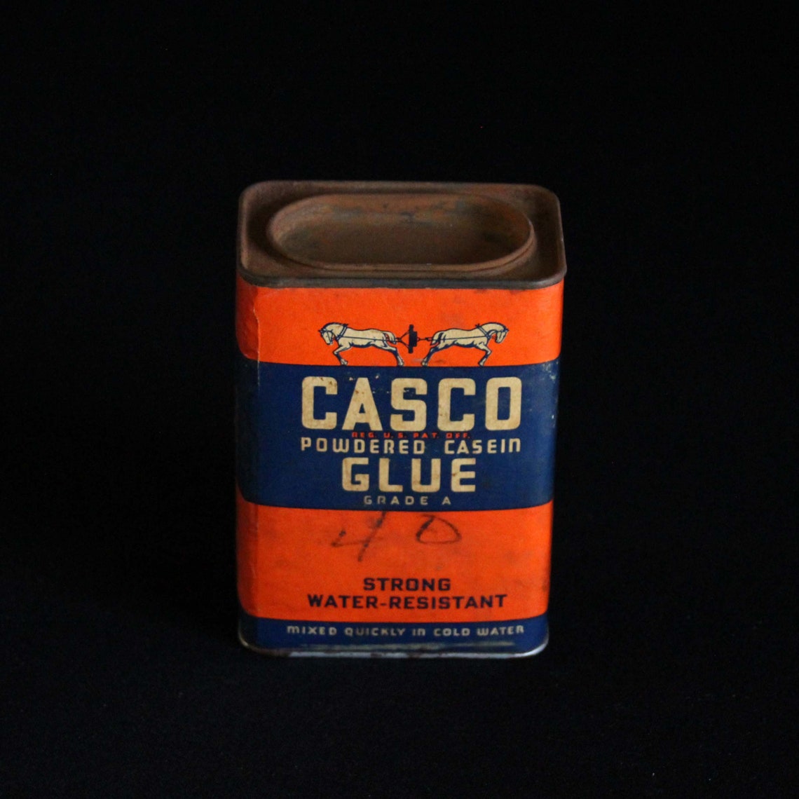 Vintage Casco Powdered Casein Glue Tin Collectible Tin | Etsy