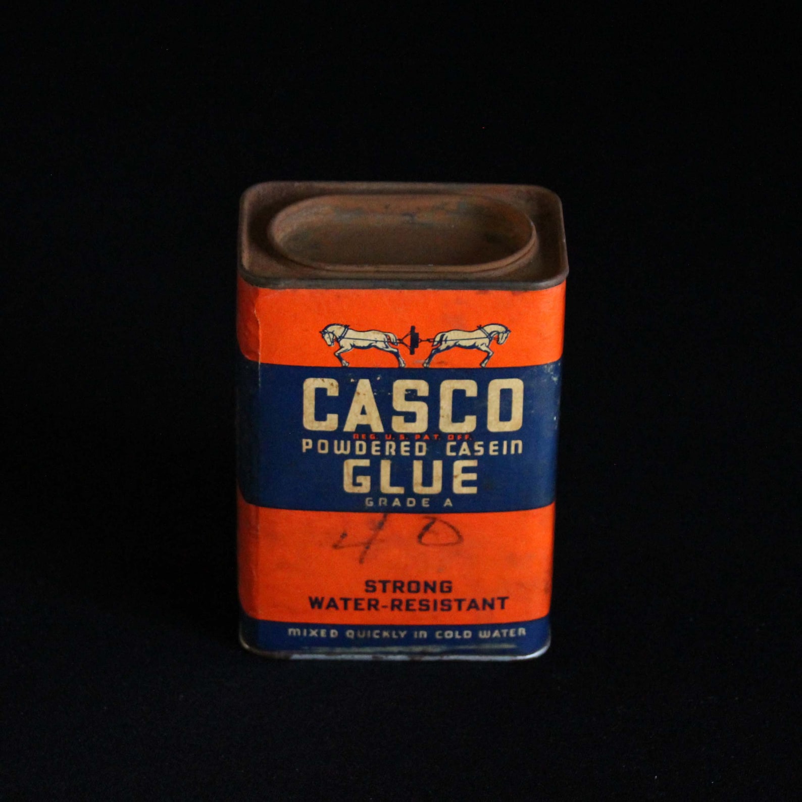 Vintage Casco Powdered Casein Glue Tin Collectible Tin - Etsy