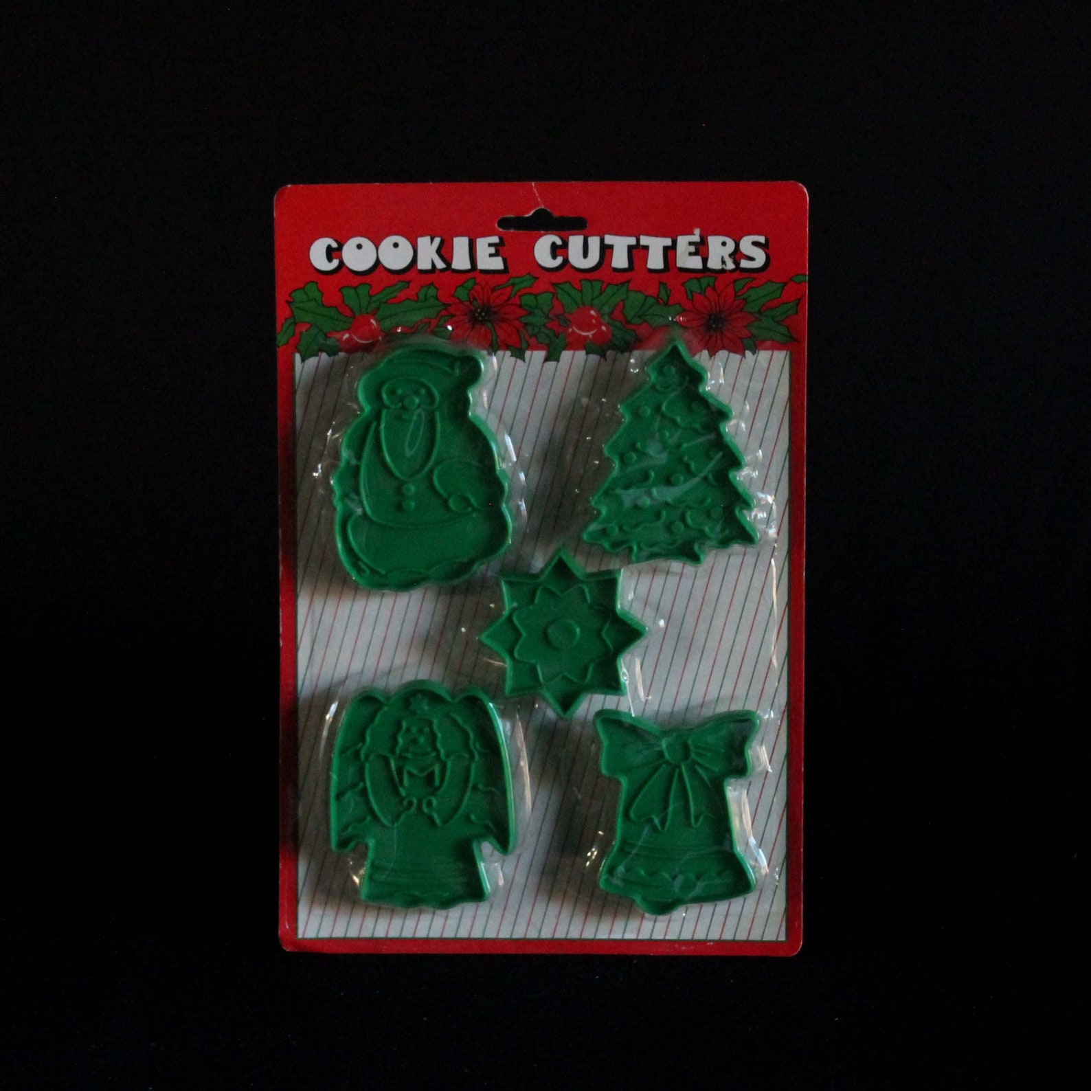 Vintage Christmas Cookie Cutters in Original Package - Holiday Sugar ...