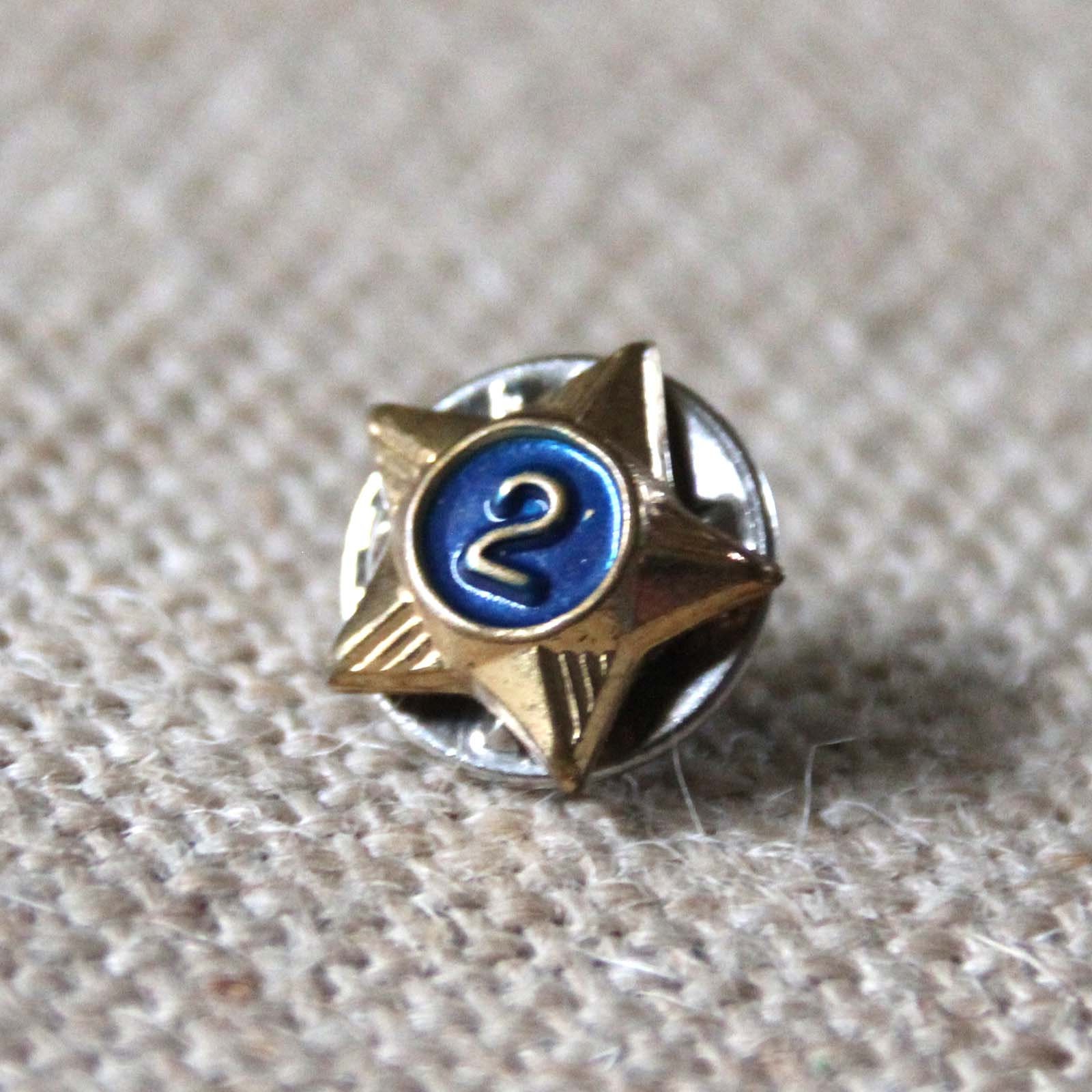 Boy Scouts 2 Year Service Star Pin - Uniform Pin - Collectible - Boy ...