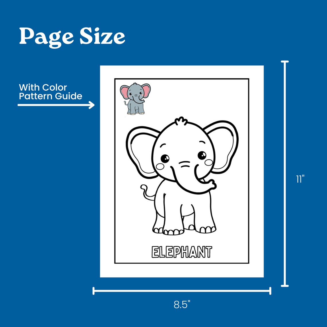 20 Coloring Pages Cute Animals Coloring Book Printable Coloring ...
