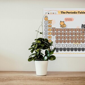 Cat Periodic Table - Etsy