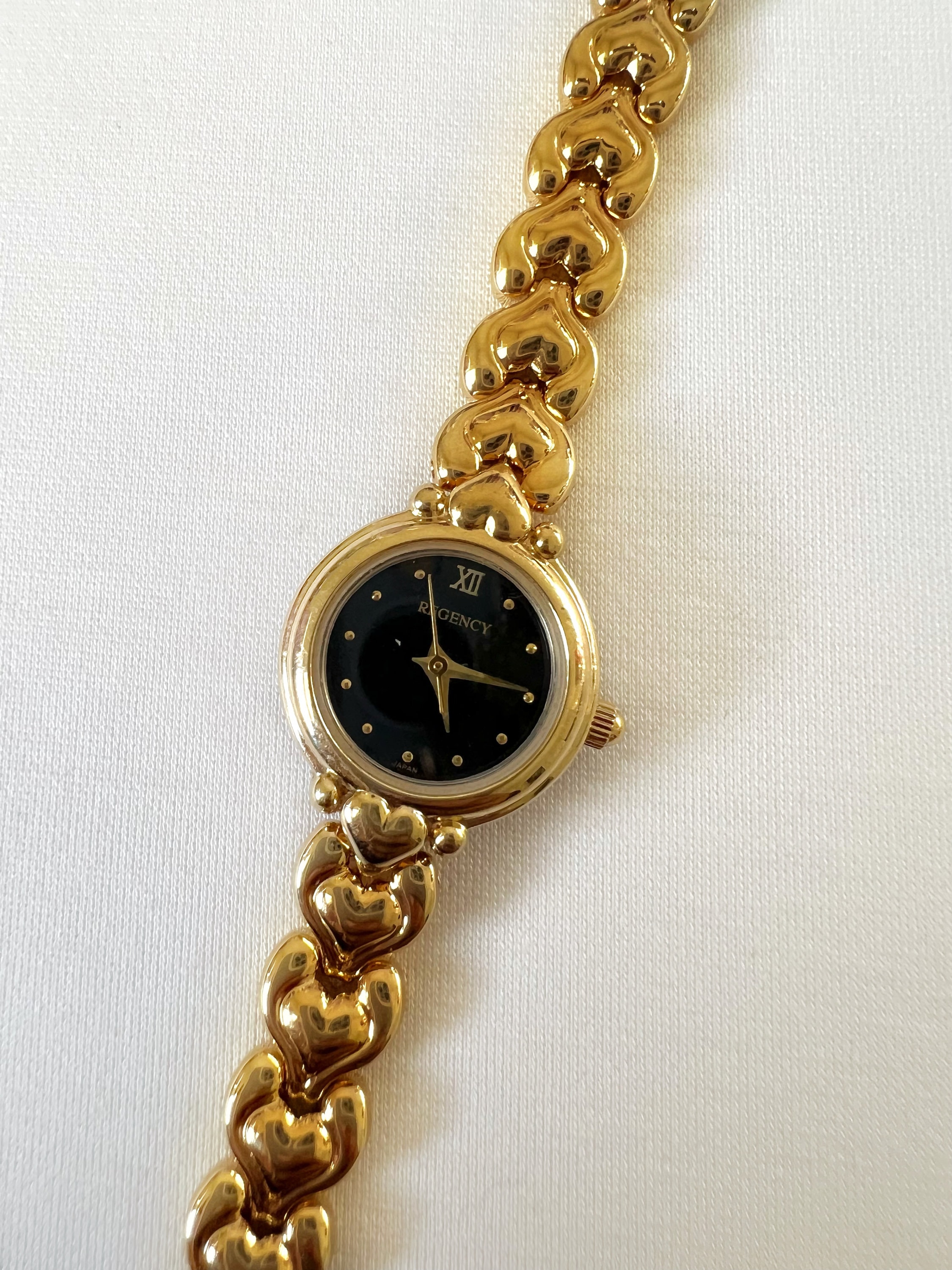 Regency Heart Gold Watch - Etsy