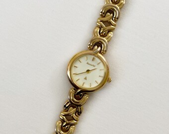 Rogadis Quartz: 24K Carat Gold Plated, Hardness Crystal, Swiss Unused ...