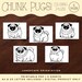 Fat Pugs Coloring Pages, Kids Dog Coloring Sheets, Printable PDF ...