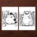 Ultra Fat Cats Coloring Pages, Kids Chunky Cat Coloring Sheets ...
