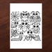 Insect Coloring Pages, Kids Bugs Coloring Sheets, Printable PDF, Creepy ...