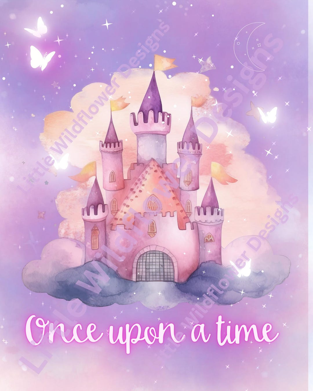 Once Upon A Time - Digital Print - Etsy