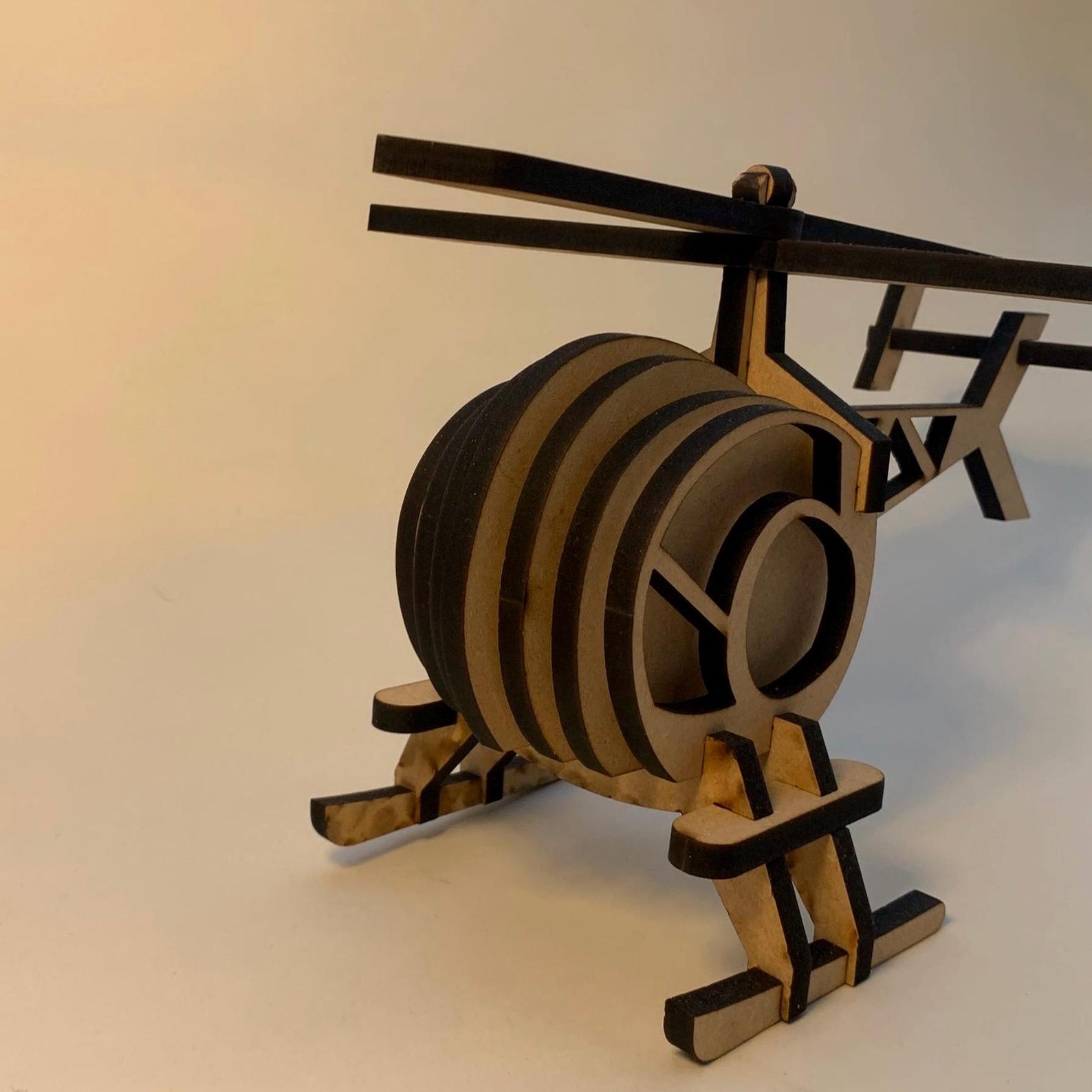 Laser Cut Toy Helicopter DXF & SVG Files, Instant Download, Digital ...