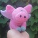 Flying Pig Needle Felted Toy - When Pigs Fly Wool Sculpture - Etsy