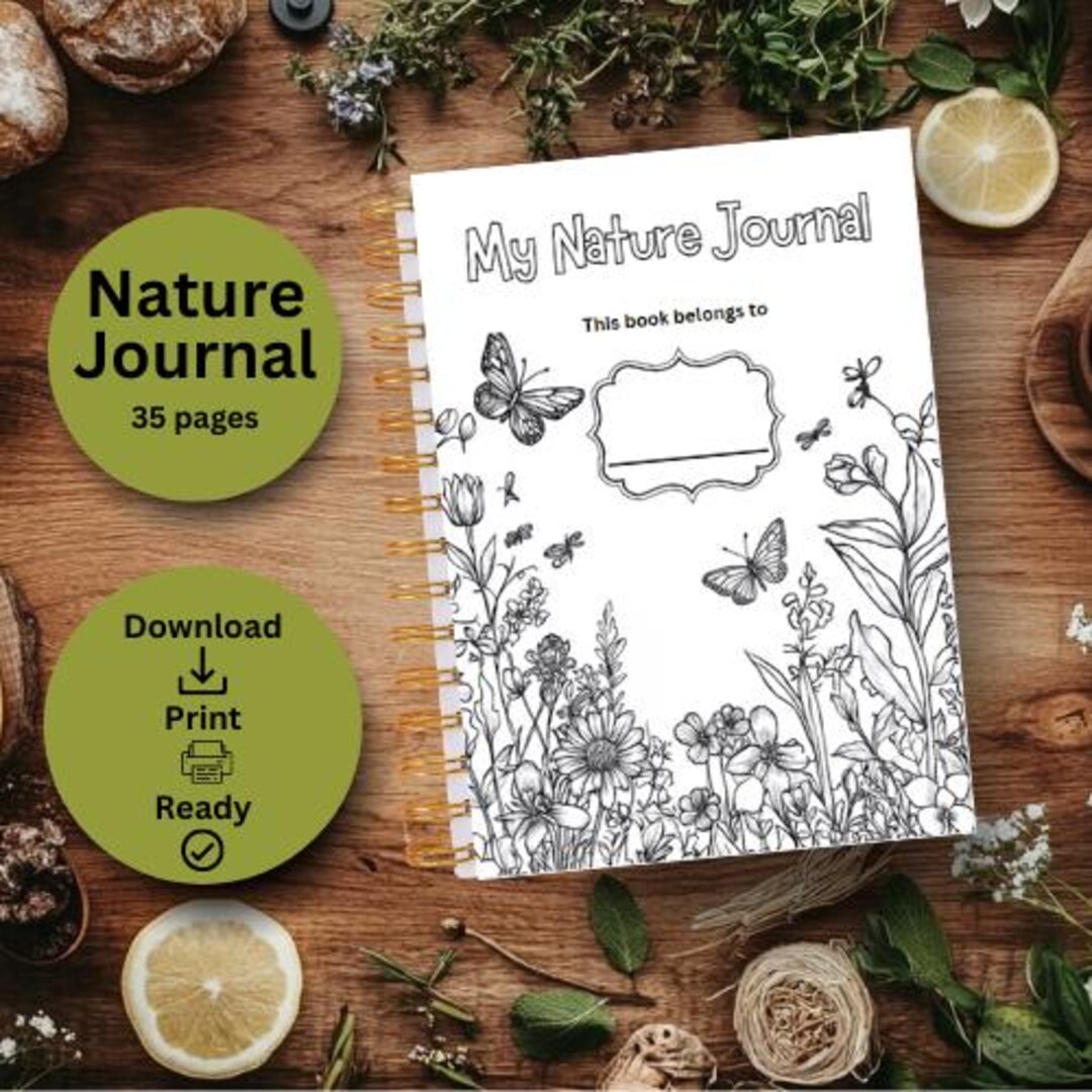 Nature Journal Printable | Homeschool | Charlotte Mason | Curriculum ...
