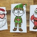 Christmas Card Foldable | Printable Holiday Greeting Cards - Etsy