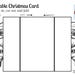Christmas Card Foldable | Printable Holiday Greeting Cards - Etsy