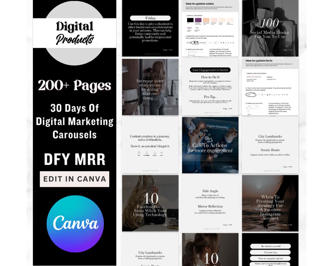 Digital Marketing Carousel, 30 Days of Digital Marketing Carousels ...