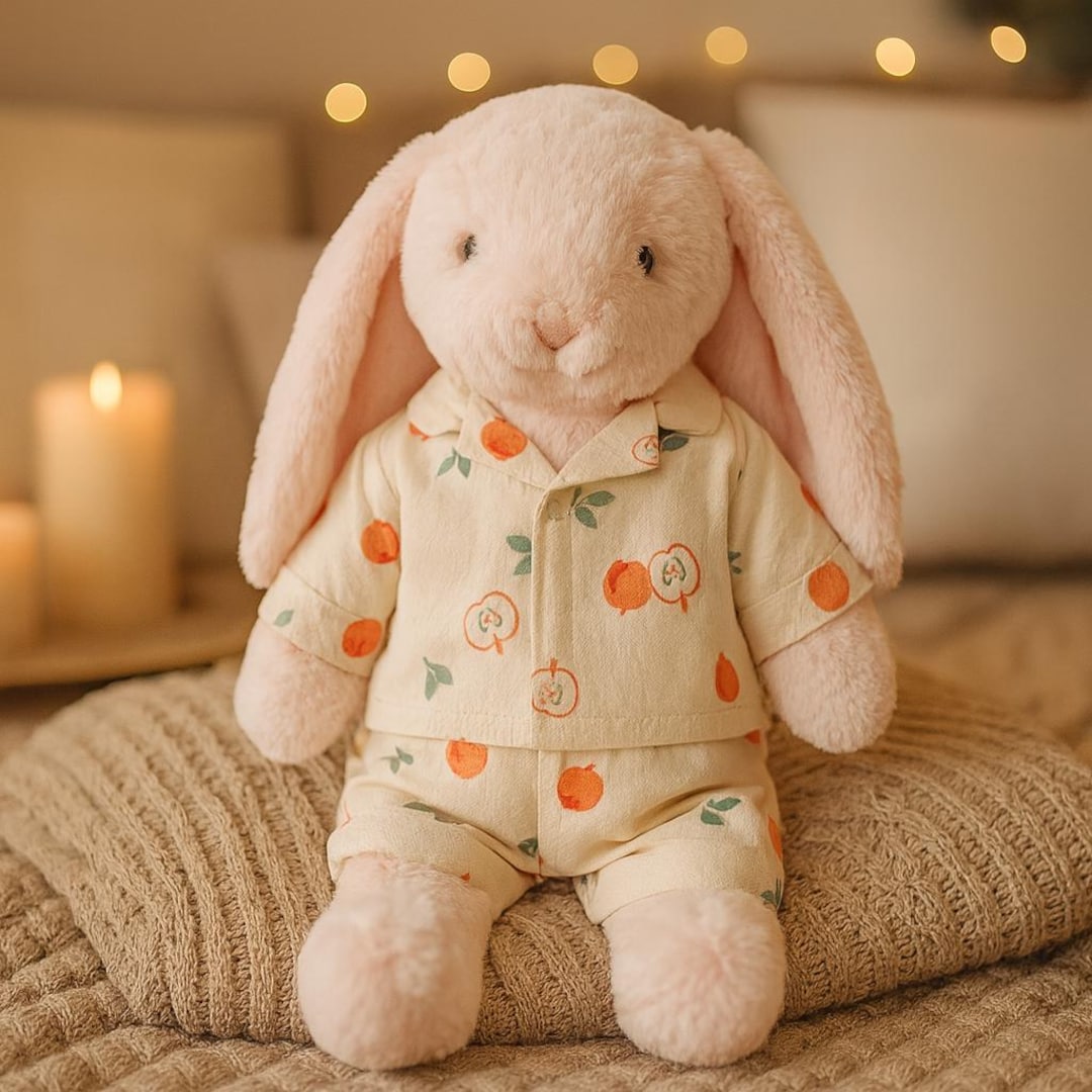 Apple Jellycat Pajamas, Jellycat Clothing, Handmade Dress for Jellycat ...