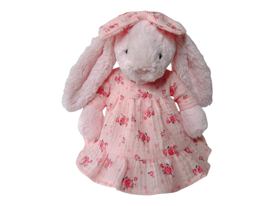 Jellycat Pajamas, Jellycat Clothing, Handmade Dress for Jellycat ...