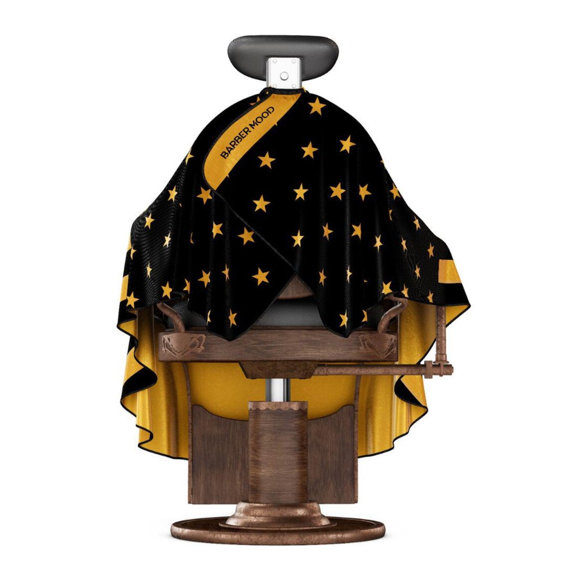 Professional Barber Cape - Hair Cutting Cape With Adjustable Neck ...