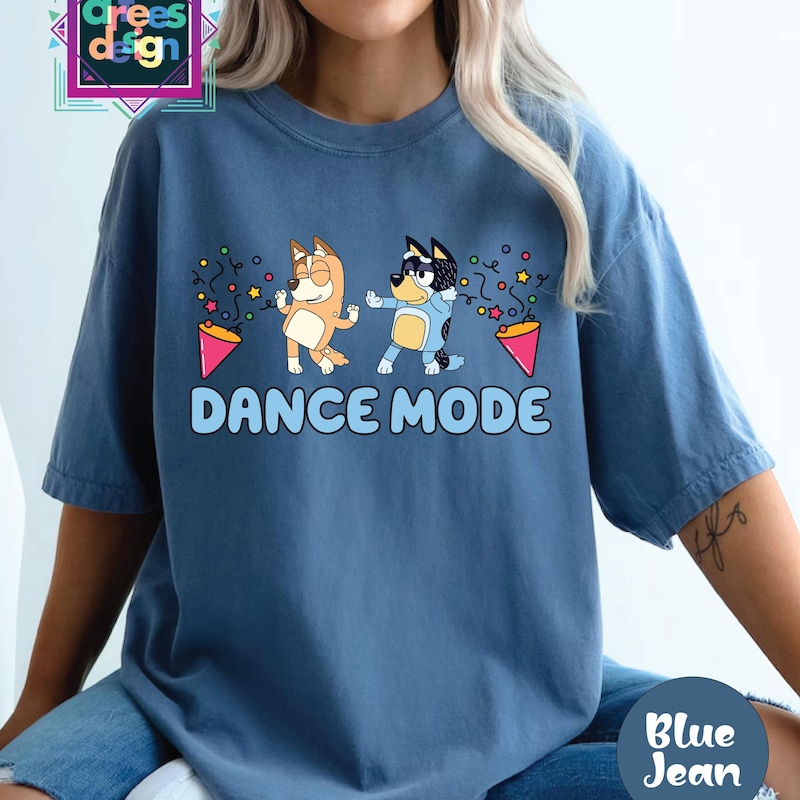 Bluey Dance Mode Shirt Svg - Etsy