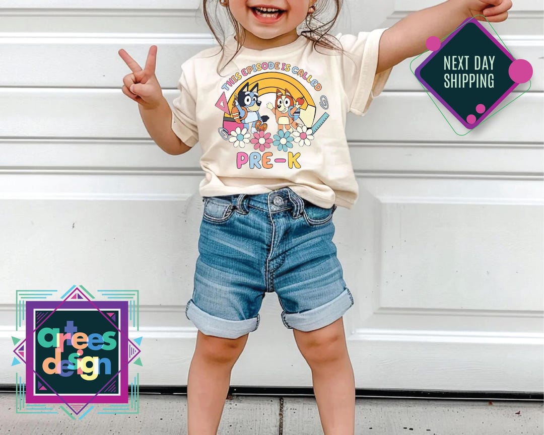 Pre-k School Kid's the First Day Shirt This Episode is Called the First ...