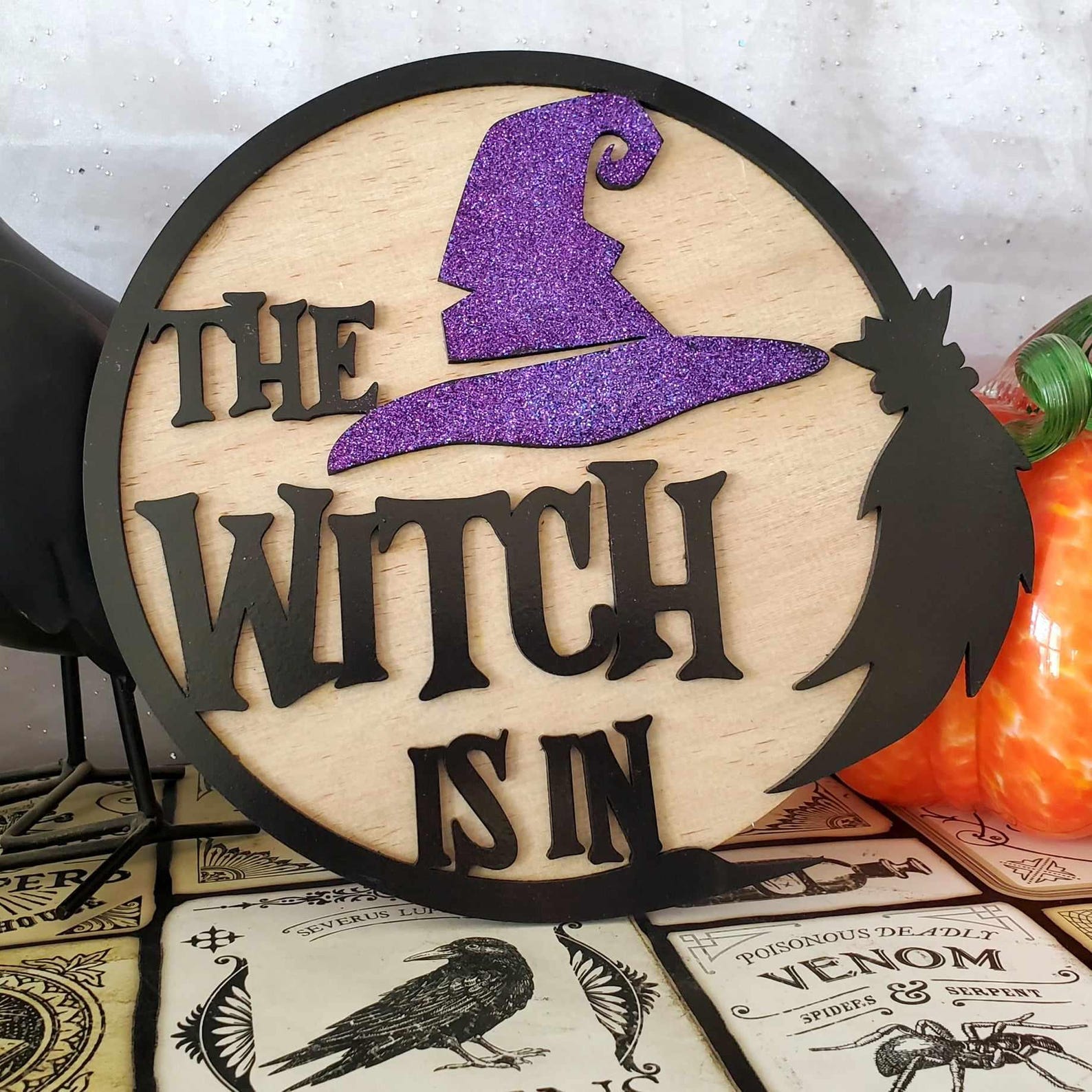 The Witch is in Sign - Etsy