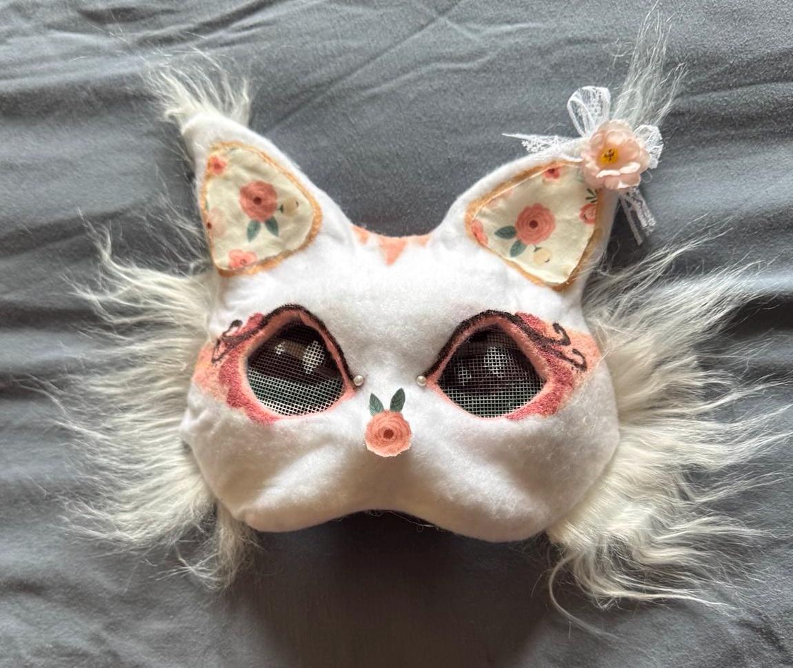 Persian Cat Therian Mask