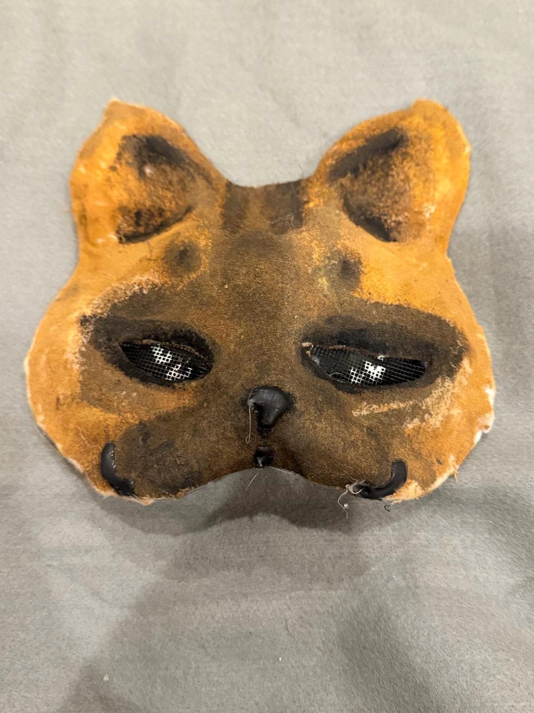 Orange Tuxedo Cat Mask - Etsy