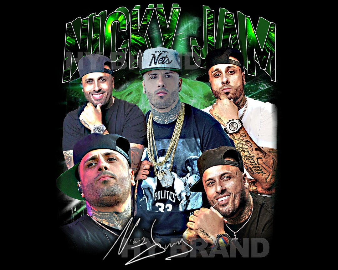 Nicky Jam Png Infinity Tour Png, Digital File - Etsy