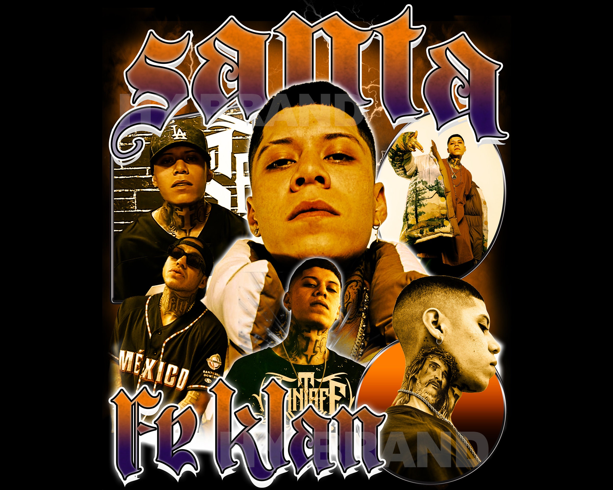 Santa Fe Klan Png Digital Download File Sublimation, Santa Fe Klan PNG ...