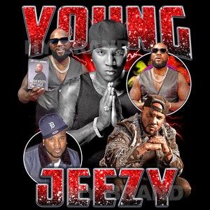 YOUNG JEEZY Png | Young Jeezy Shirt Tshirt Tee | Young Jeezy Png| Young ...