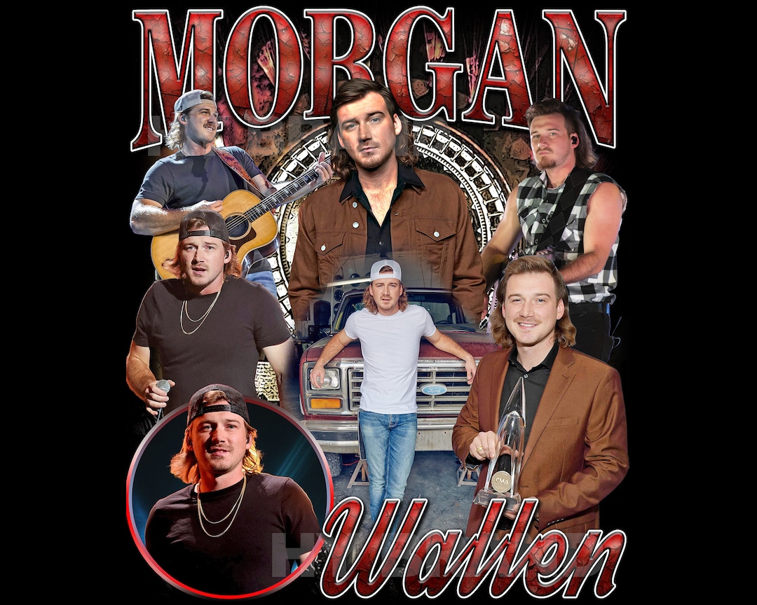 Morgan Wallen Digital Png Download, Morgan Wallen Fan Png Design ...