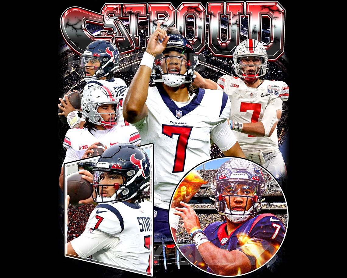 Cj Stroud T-shirt Design PNG ,digital Instant Download, 300.dpi - Etsy